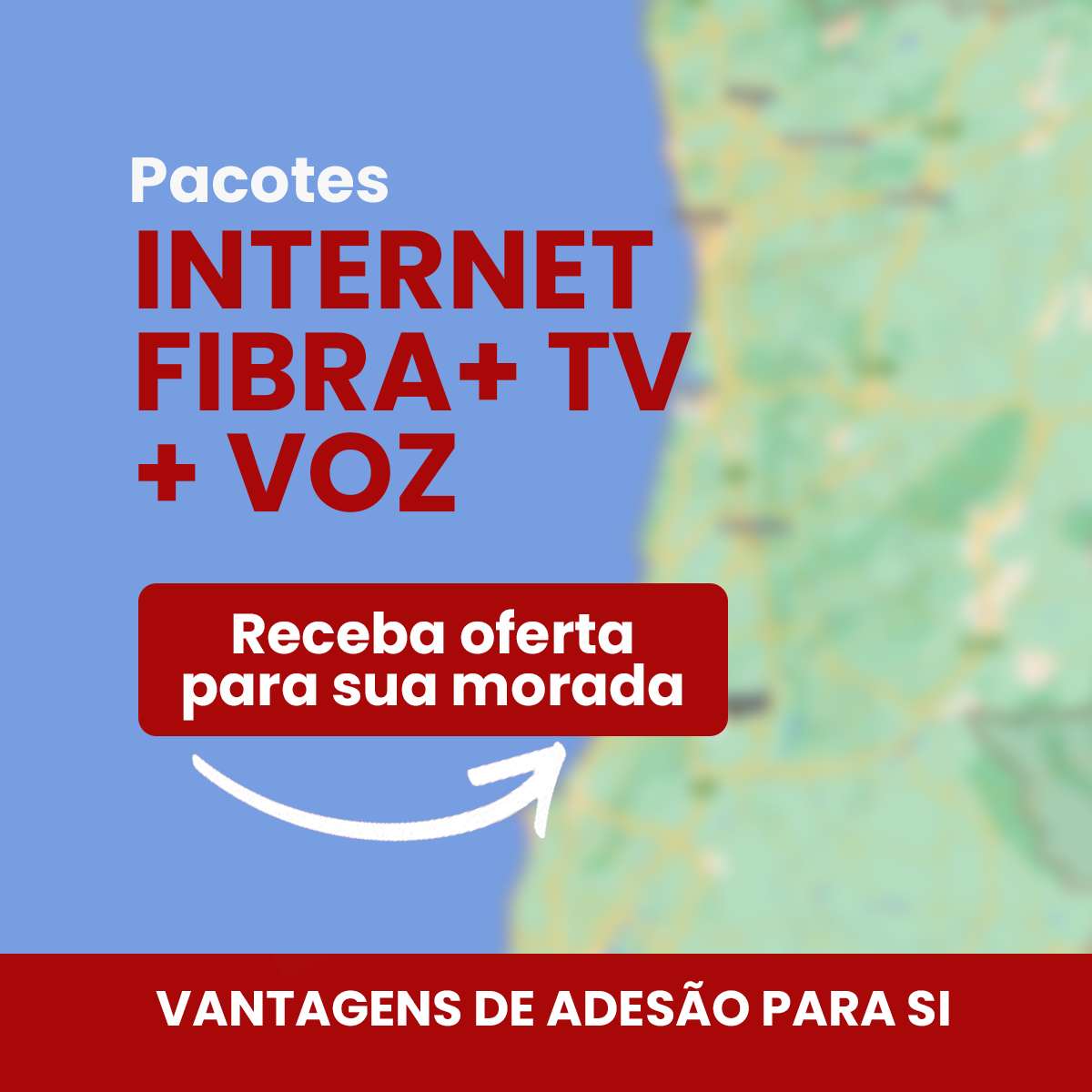 Pacotes Vodafone | Adesão FIbra Tv Net Voz - Online